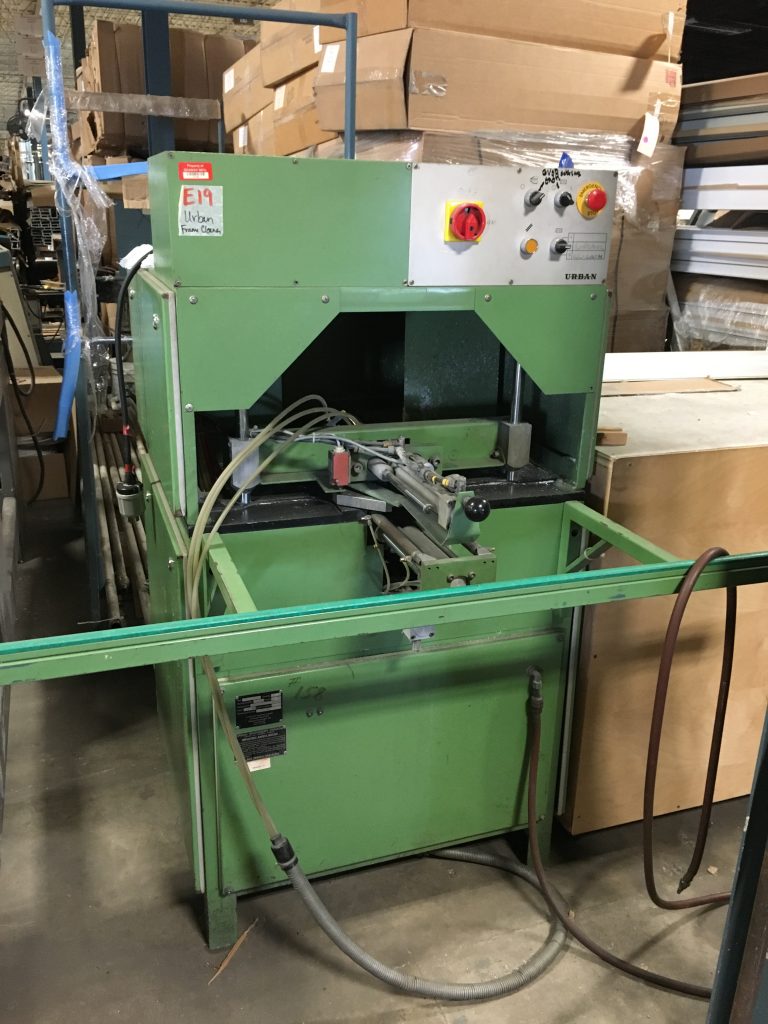 Urban SV300-3P Single-Head Corner Cleaner | Vinyl Window Equipment ...